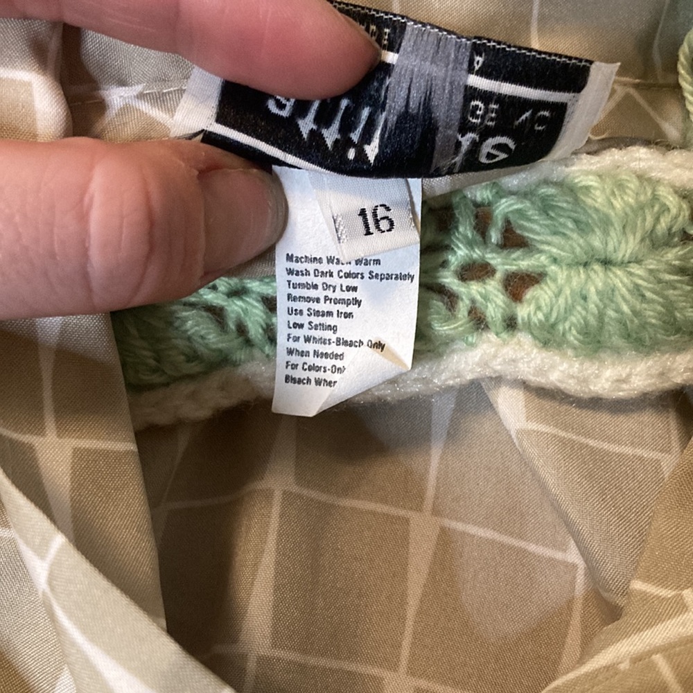 Vintage 80s New Attitude By Russ Togs Geometric Squar… - Gem